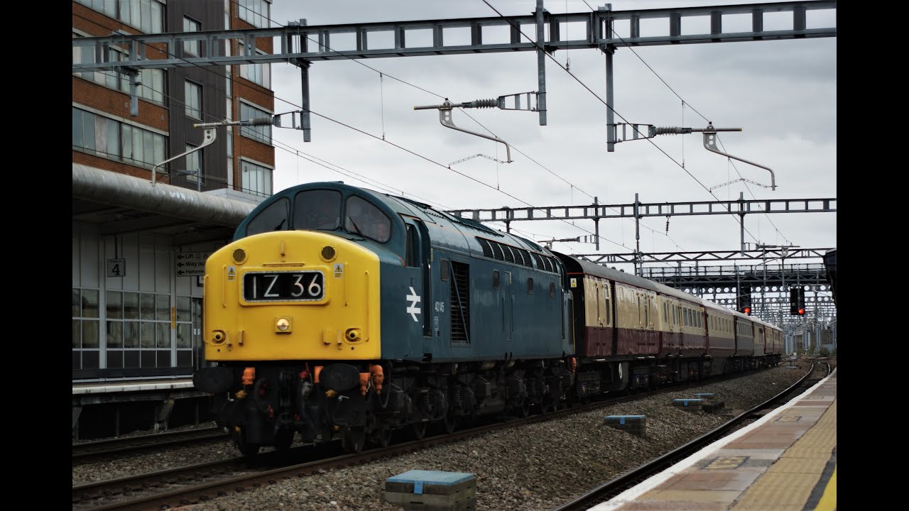 Class 40 40145 '1Z38 LSL Private Charter' 7th April 2021 - YouTube