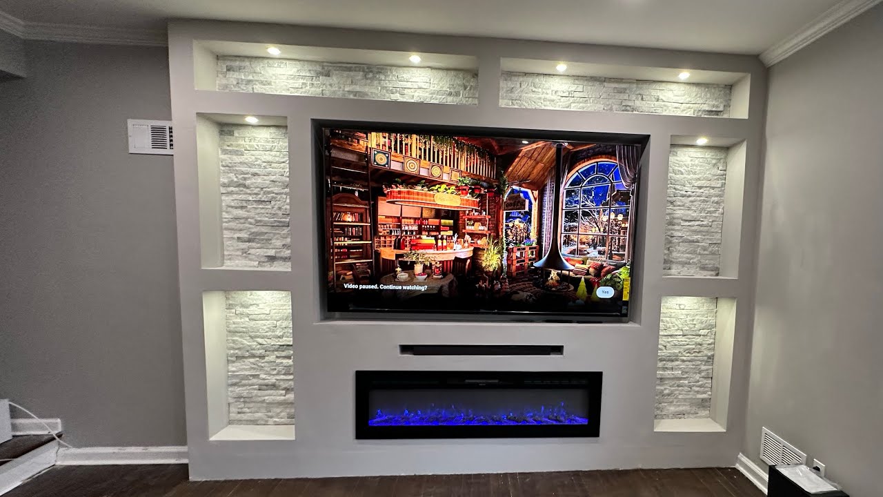 Build this media wall yourself - YouTube