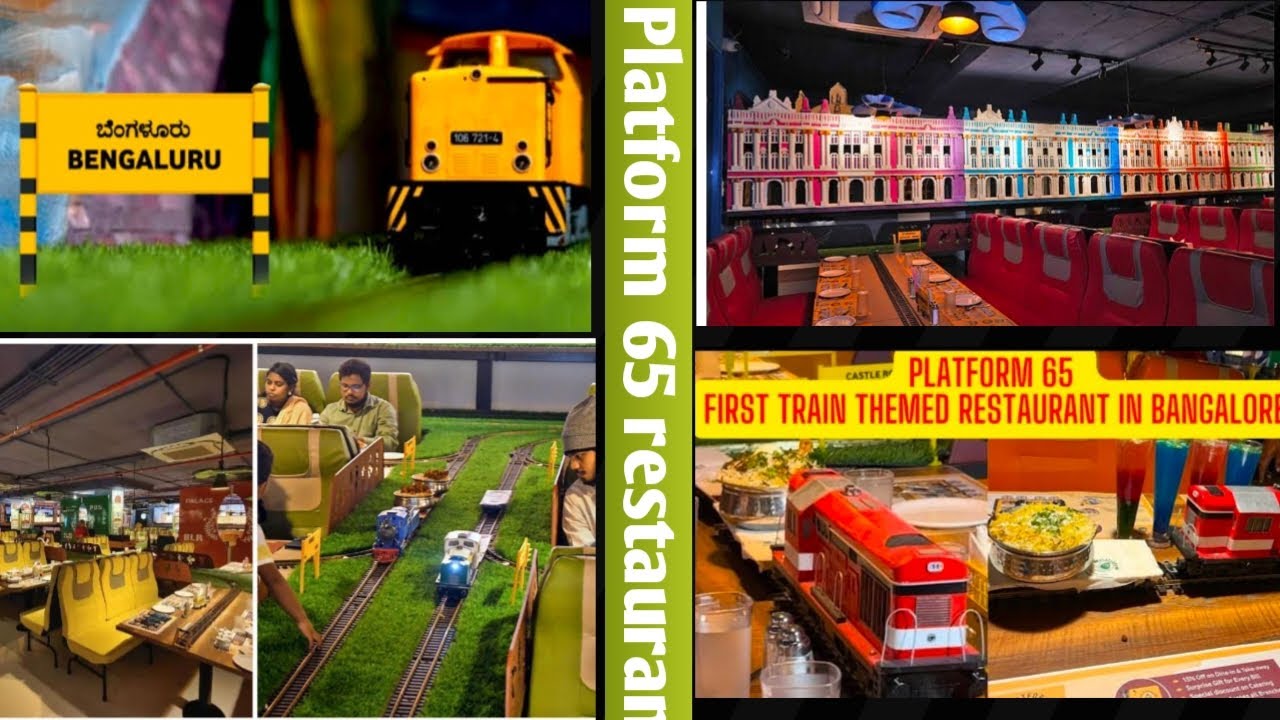 Platform 65 - Train Theme Restaurant Bengaluru| @Nalina5499 - YouTube