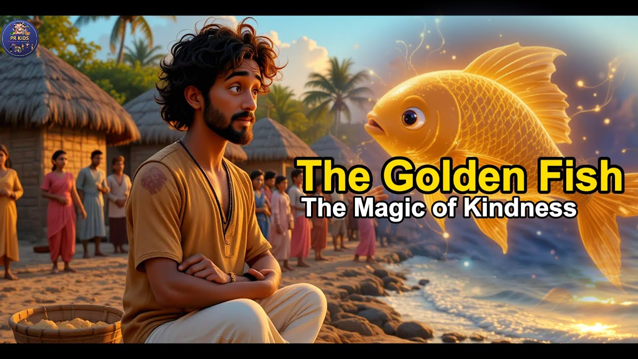 The Golden Fish and the Magic of Kindness: A Moral Story for Kids - YouTube