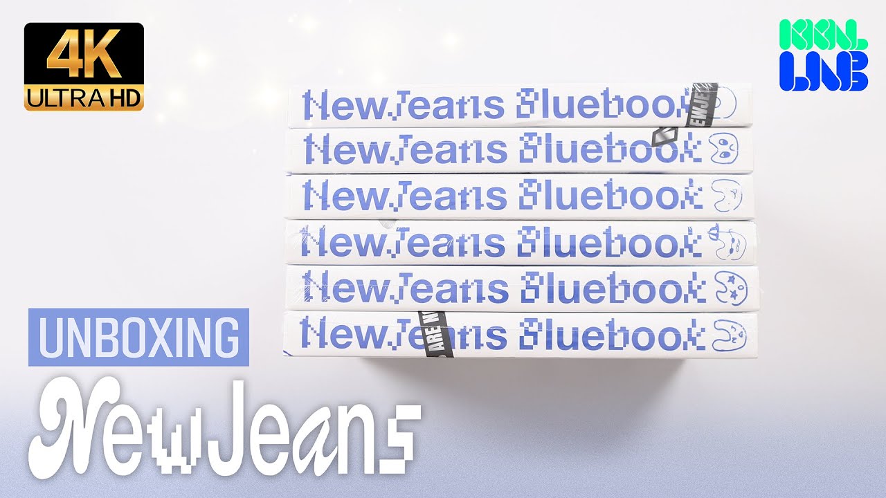 [4K] NEWJEANS 1ST EP 'NEW JEANS' ALBUM UNBOXING - YouTube