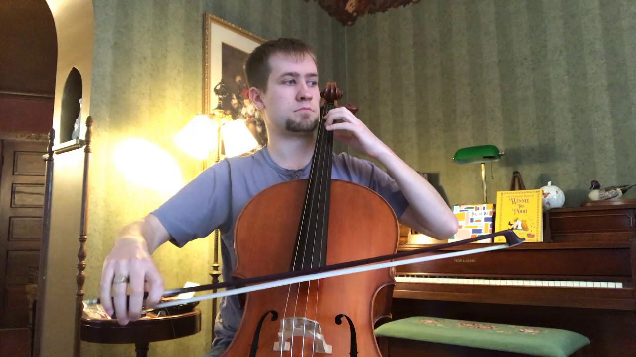 G scale cello 2 octave - YouTube