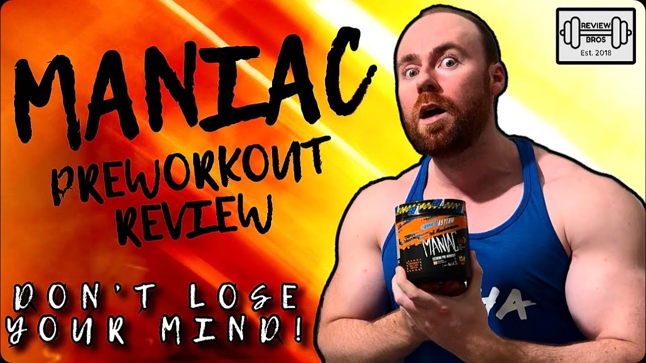 THINGS BE GETTING MANIC UP IN HERE! | MANIAC PRE WORKOUT REVIEW | SPORT ...