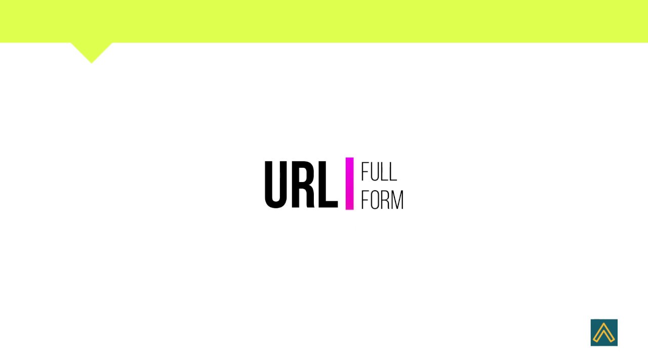 Full Form Of URL - YouTube