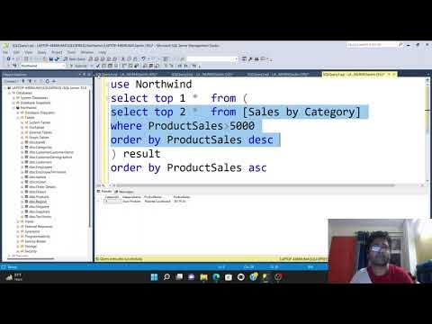 How to find Nth highest value from a table: SQL Interview - YouTube