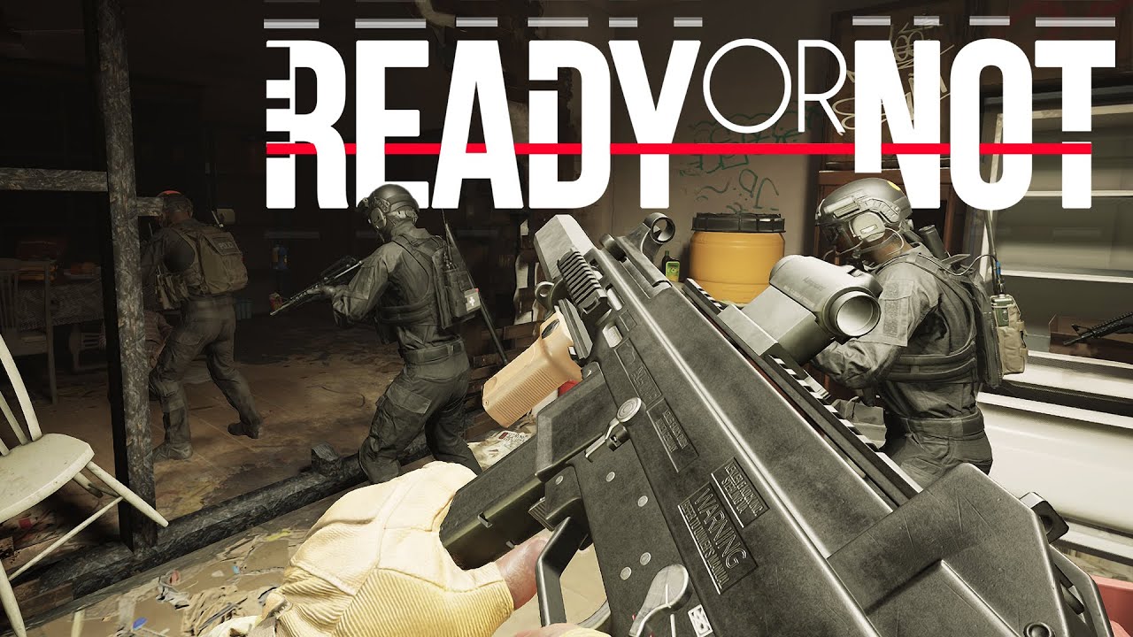 Realistic SWAT Action! | Ready or Not w/ @OperatorDrewski and @Onepeg ...