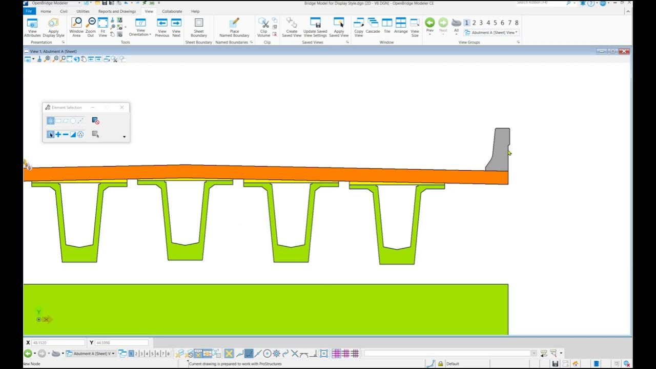 Display Rules for Display Styles in OpenBridge Modeler - YouTube