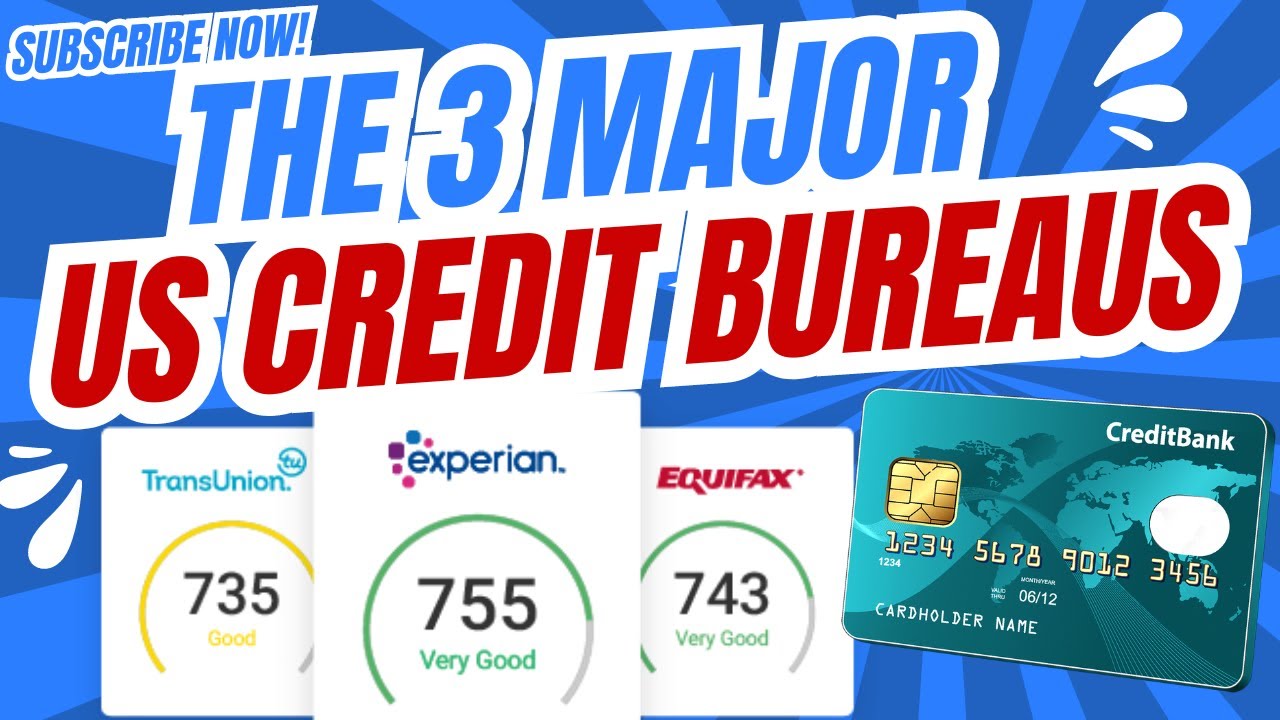 The 3 Major US Credit Bureaus - YouTube