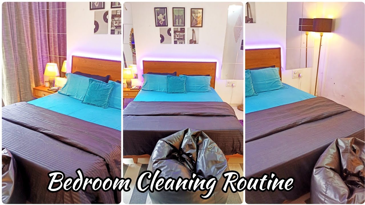 My Weekly Bedroom Cleaning Routine || Bedroom Decoration Ideas - YouTube