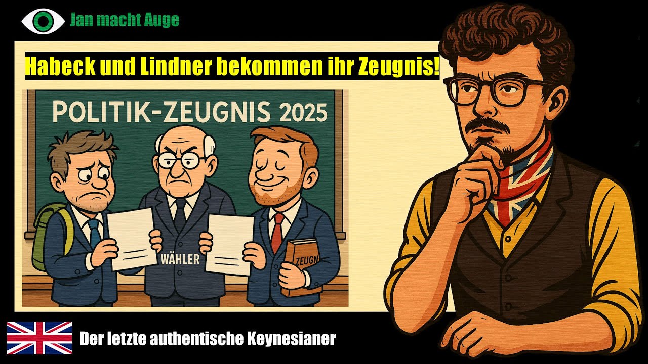 Habeck & Lindner: Polit-Bilanz in Schulnoten - Reaction auf Friederike ...