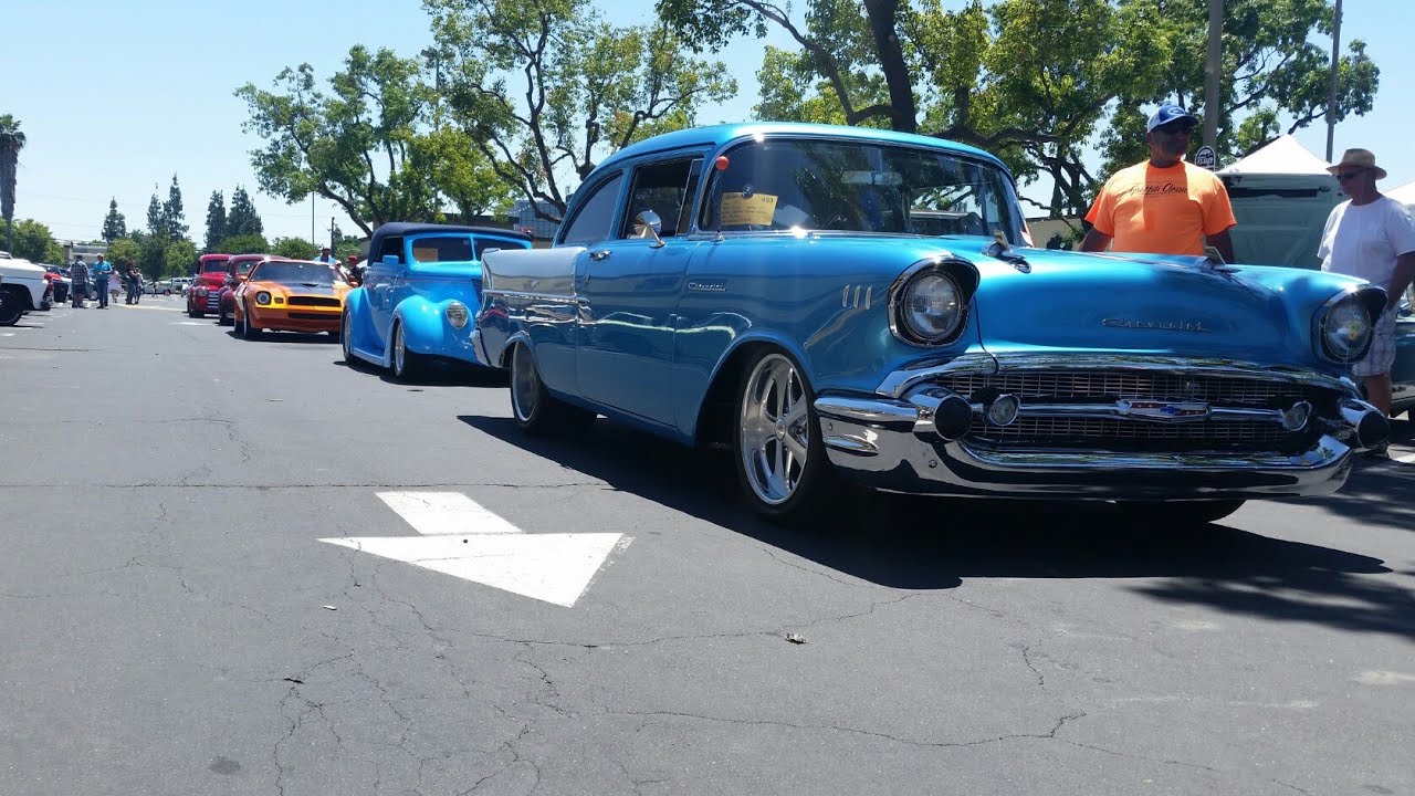 Modesto Graffiti Car Show 6/3/18 - YouTube