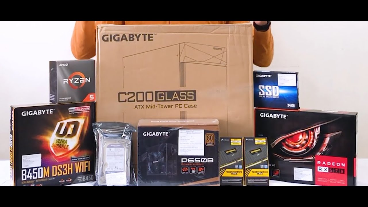 Pre-Built Powered By Gigabyte || EzPz Solutions - YouTube