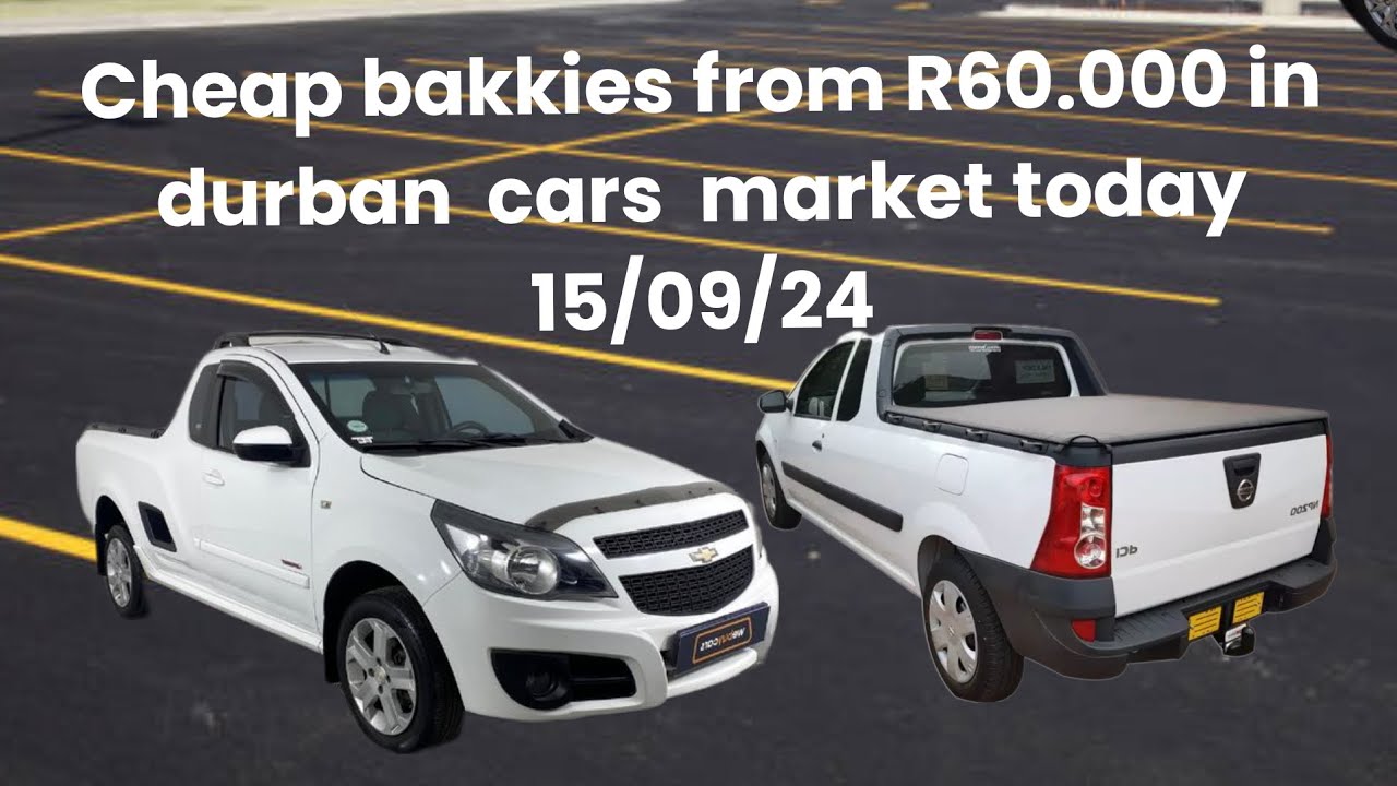 cheap bakkies from R60.000 + mileages today in sunday cars market 15/09 ...