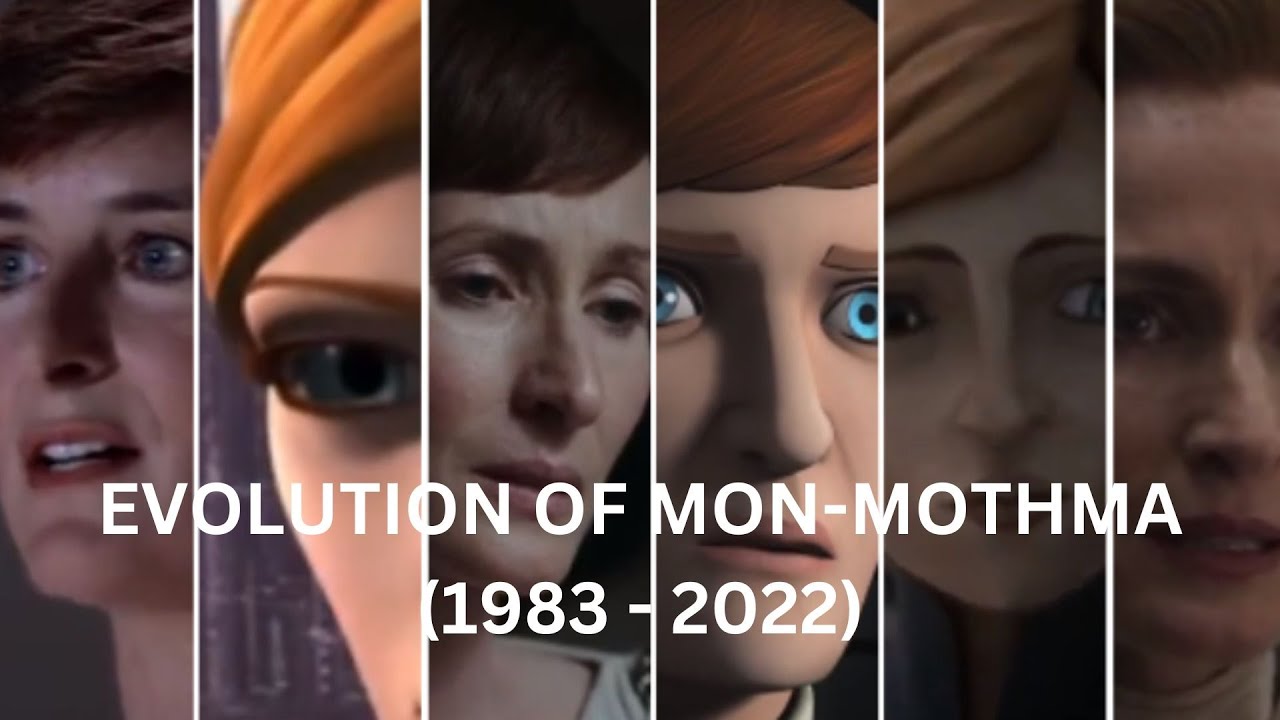 Evolution of Mon-Mothma (1983 - 2022) - YouTube