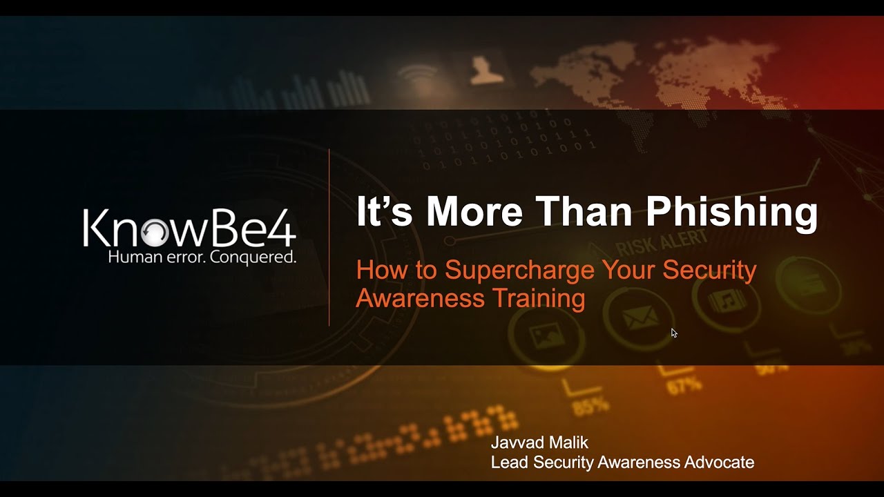 How to Supercharge Your Security Awareness Training - YouTube