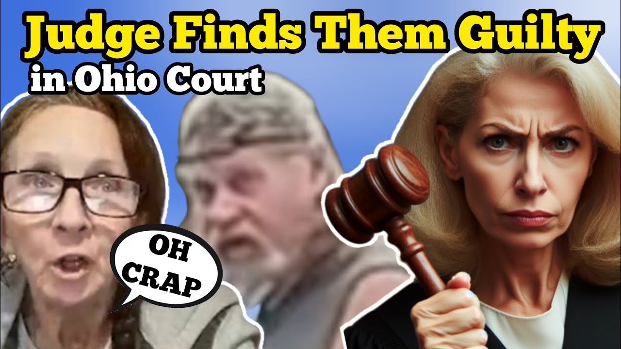 JUDGE FINDS THEM GUILTY IN OHIO - YouTube