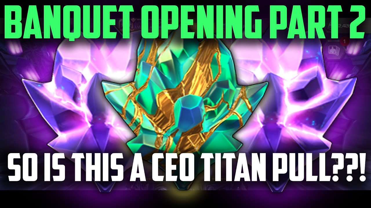 TITAN Crystal, 7-Star NEXUS, 4x 7-Star Basic & MORE! - Apparently this ...