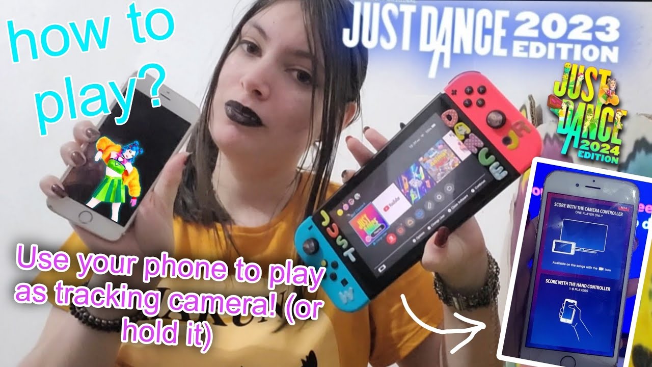 HOW THE PHONE CAMERA FOR JUST DANCE WORKS! Tutorial! - YouTube