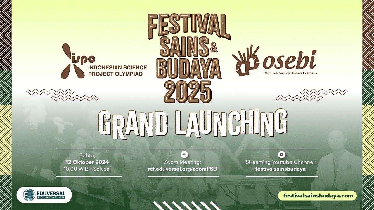 Grand Lauhcing FSB 2025 | Gali Potensi Diri, Semangat Menginspirasi - YouTube