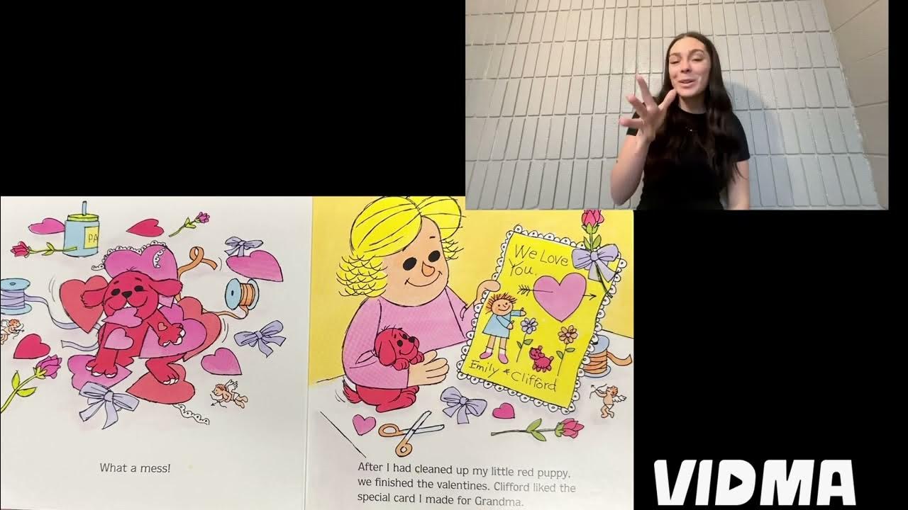 Clifford’s First Valentine’s Day ASL Story - YouTube