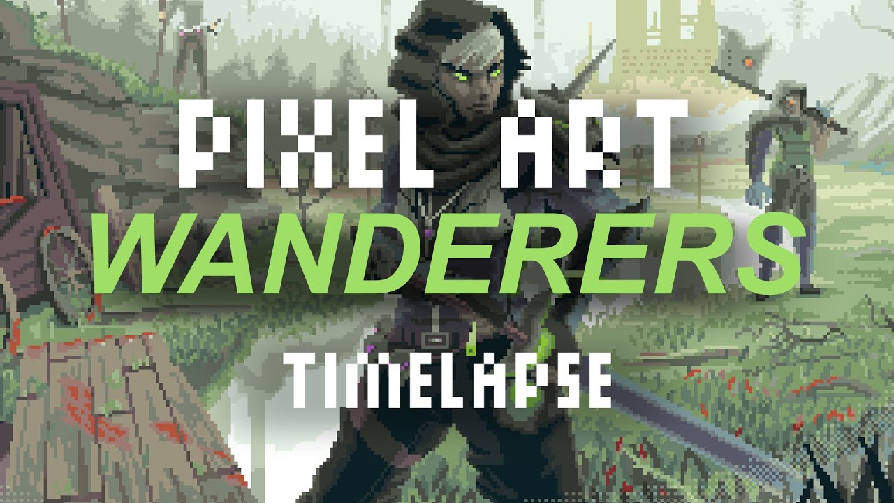 Wanderers - Pixel art Timelapse - YouTube