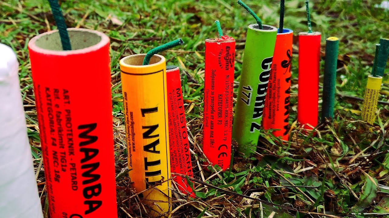 Firecrackers Compilation Test - Petardi Test - YouTube