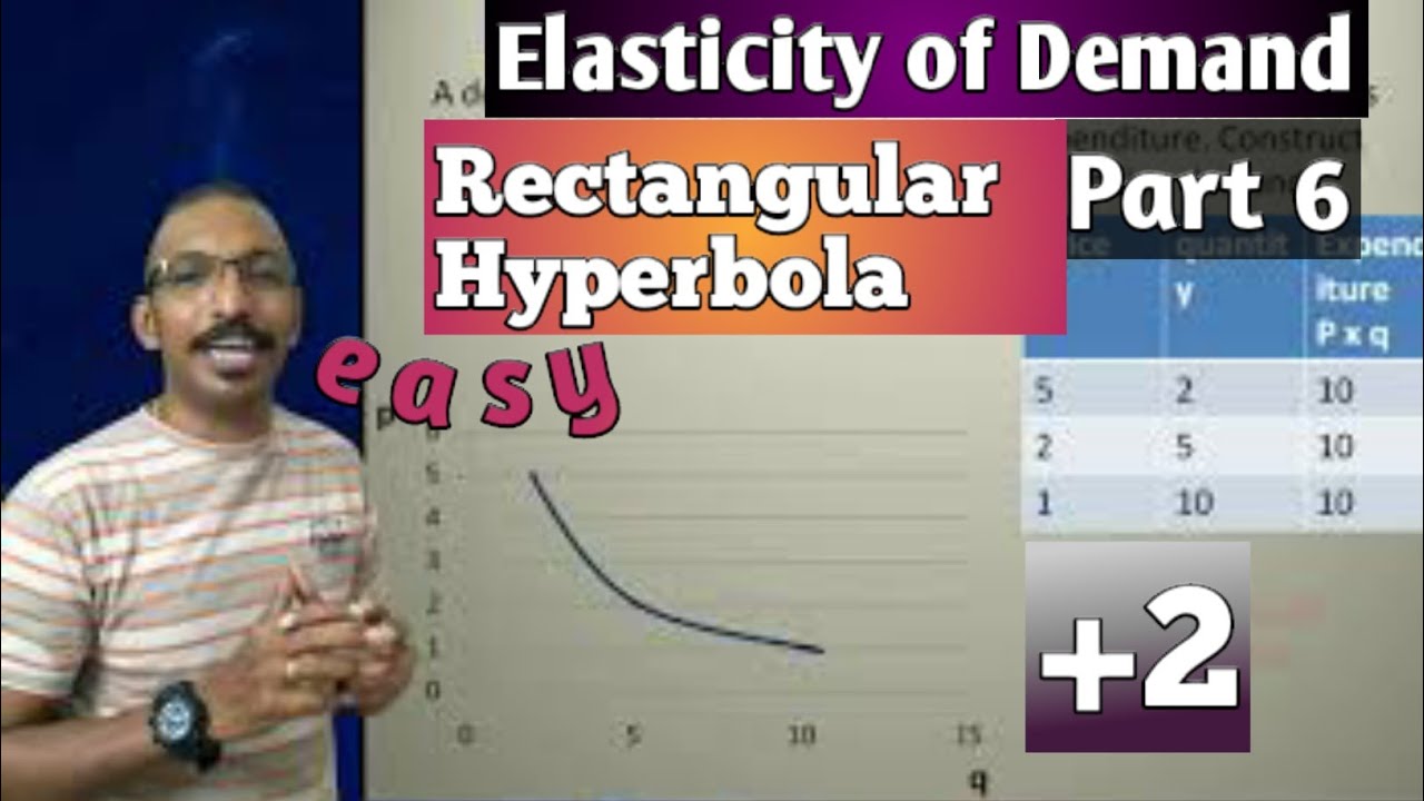 Elasticity of Demand- Part6-Rectangular hyperbola Plus2- Microeconomics ...