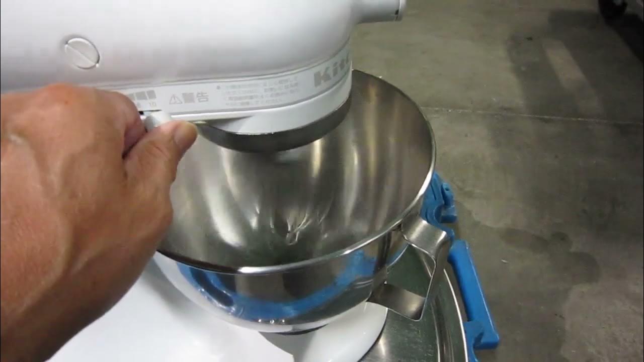 Fmi キッチンエイド スタンドミキサー Ksm90ww 0613bt 8bm 13s Youtube