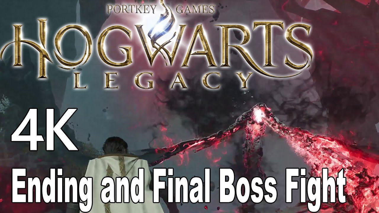 Hogwarts Legacy Ending and Final Boss Fight 4K - YouTube