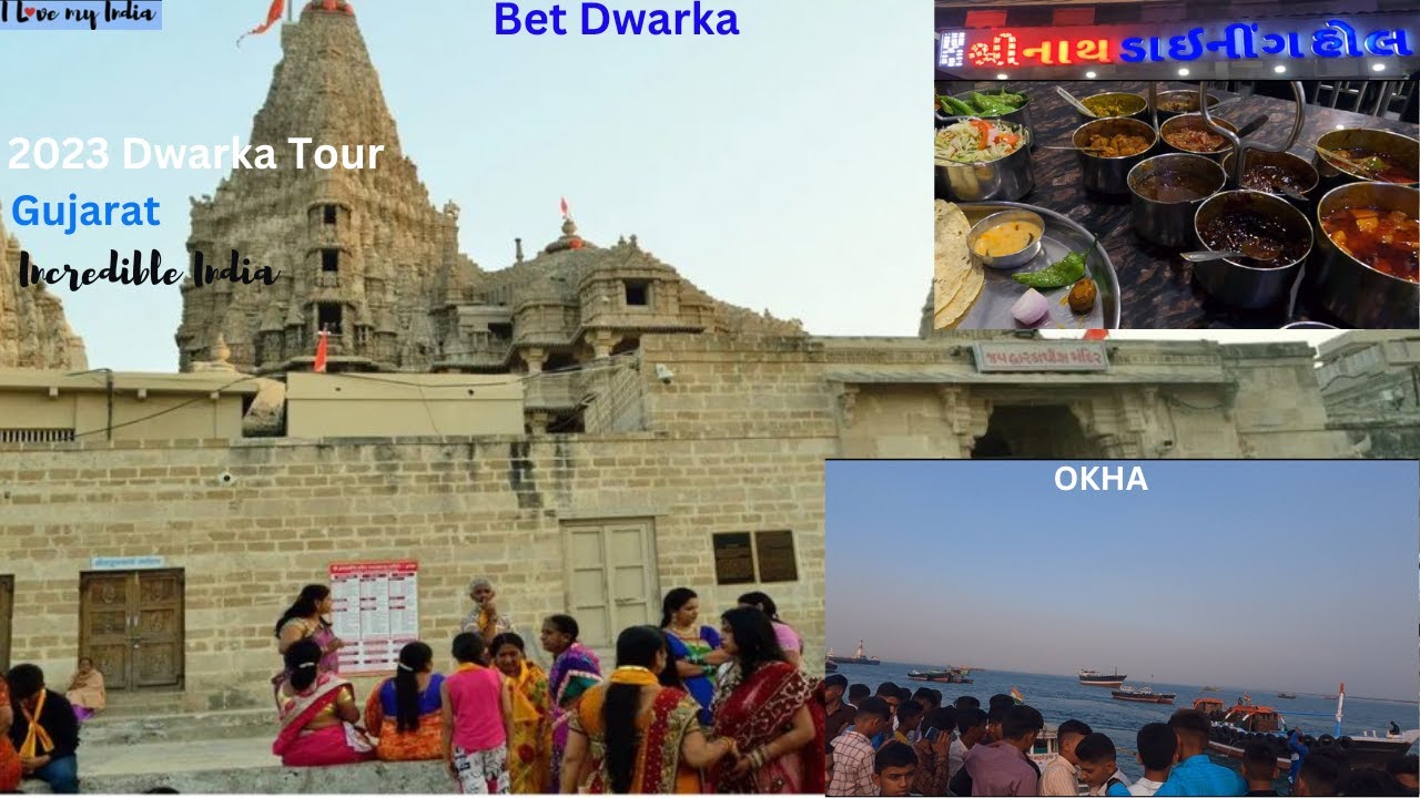 Part 06 | Bet Dwarka Island | Okha to Bet Dwarka on Boat | Shreenath dining hall | @mivin_vlog ...