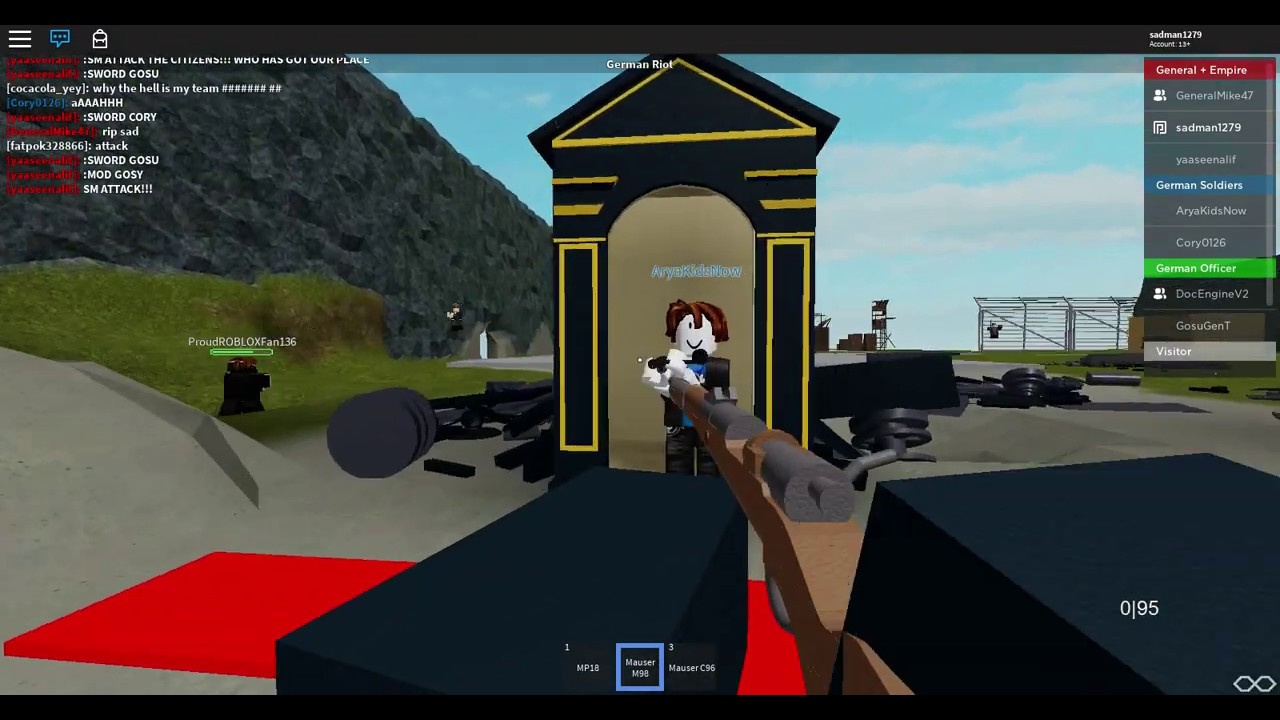 This Is How Sad Made The German Fort Turn Into COMMUNISM I Roblox - YouTube