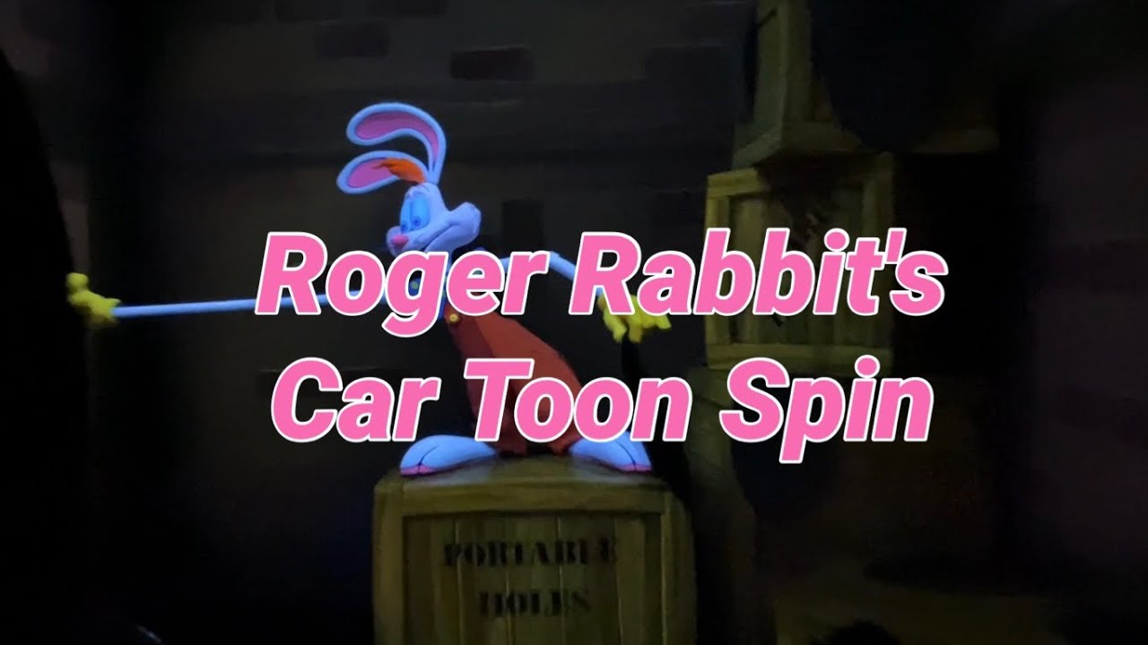 Roger Rabbit's Car Toon Spin Tokyo Disneyland - YouTube