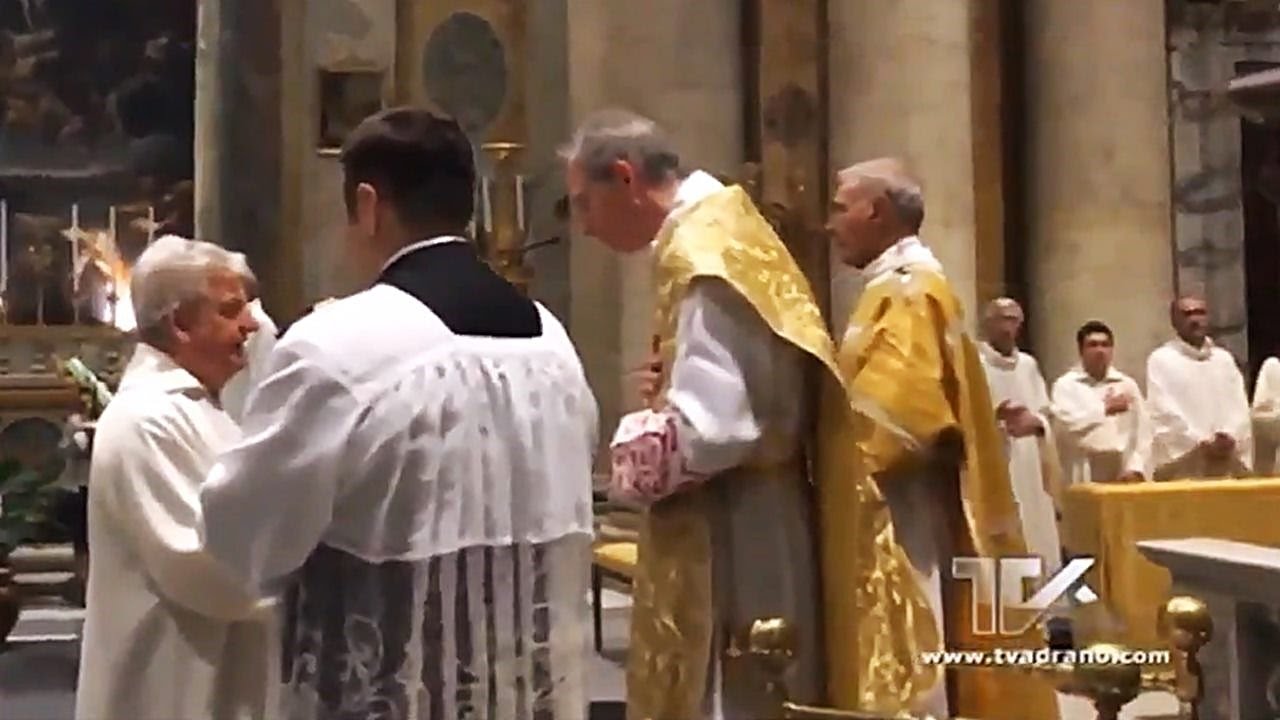 Some scenes from the Eucharistic celebration & procession - YouTube