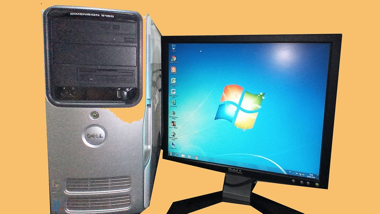 Dell Dimension 5150 (Teste em 2020) - YouTube