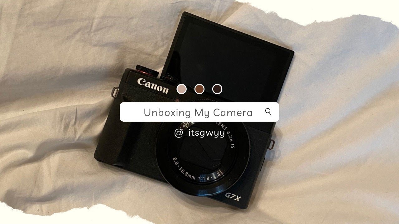 Unboxing my new vlogging camera: G7 X Mark III📷 & Shopee haul🛍️ ...