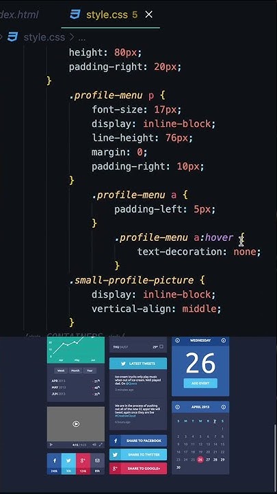 Freebie Interactive Flat Design Ui Mind Blowing Codepen 130 Html