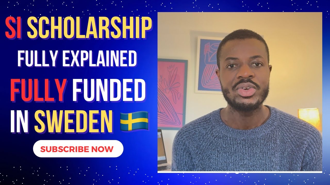 SI SCHOLARSHIP APPLICATION 2025 | Fully Explained | Full Funding in ...