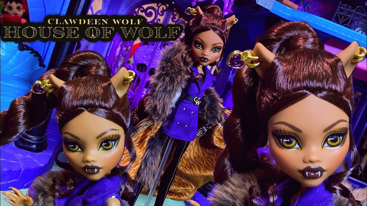 Monster High House of Wolf Clawdeen Unboxing! - YouTube