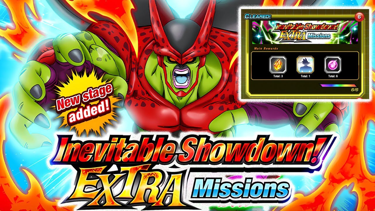 GLOBAL! ALL INEVITABLE SHOWDOWN EXTRA MISSIONS VS CELL MAX! Dragon Ball Z Dokkan Battle - YouTube