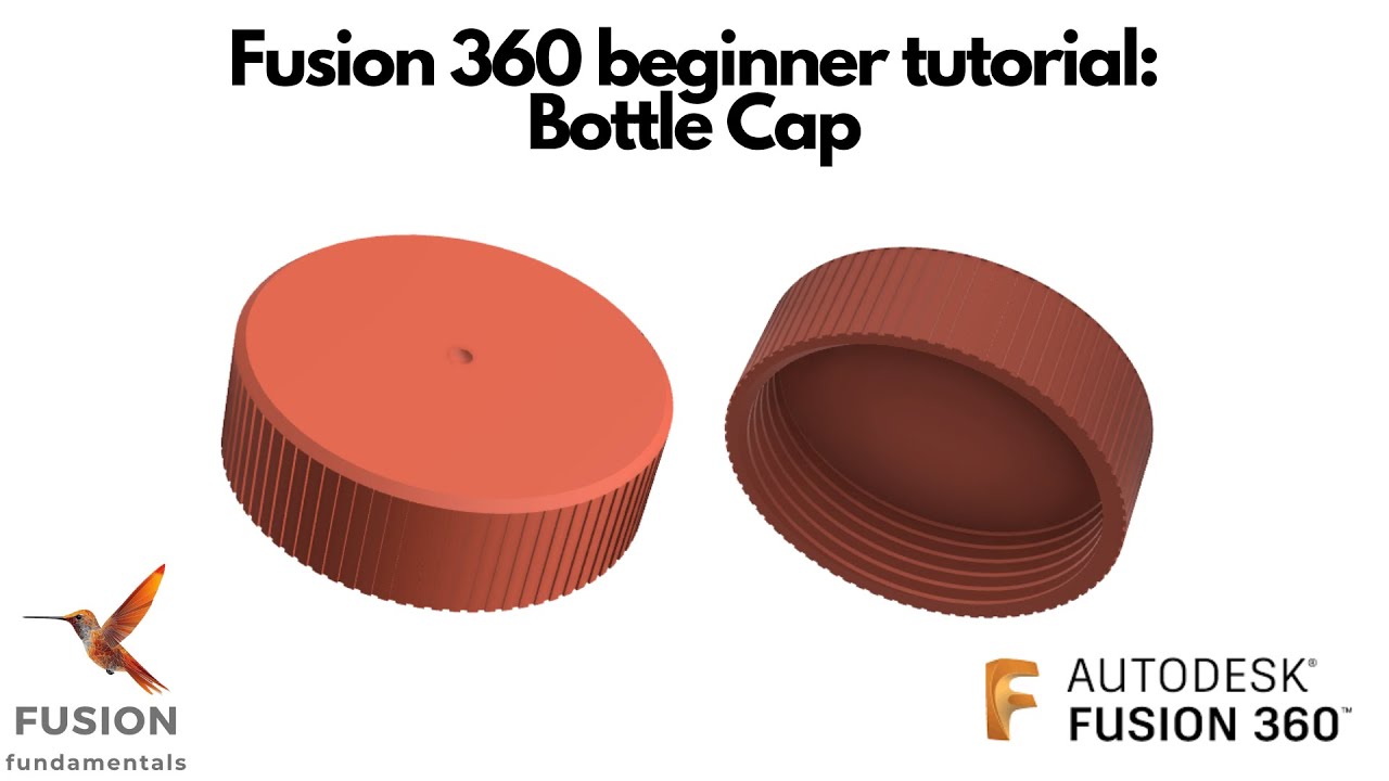Fusion 360 Beginner Tutorial Designing A Bottle Cap YouTube fusion-360-beginner-tutorial-designing-a-bottle-cap-youtube