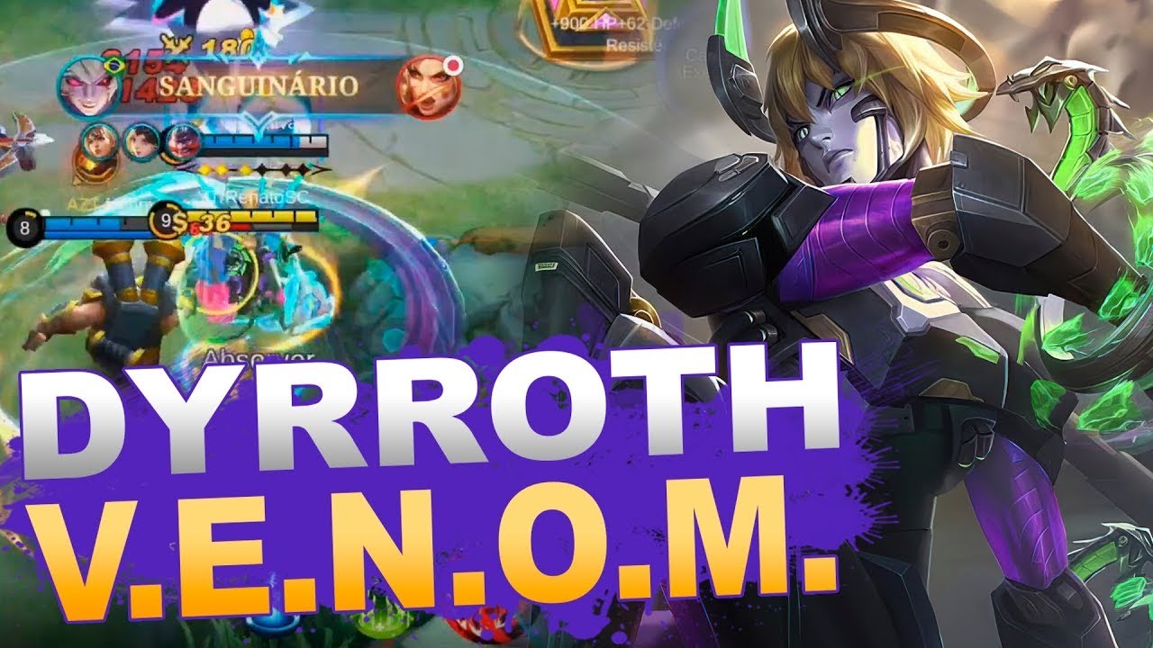 NEW BEST DYRROTH EXP LANE ROTATION 2024 [ NEW BUILD & GAMEPLAY - YouTube