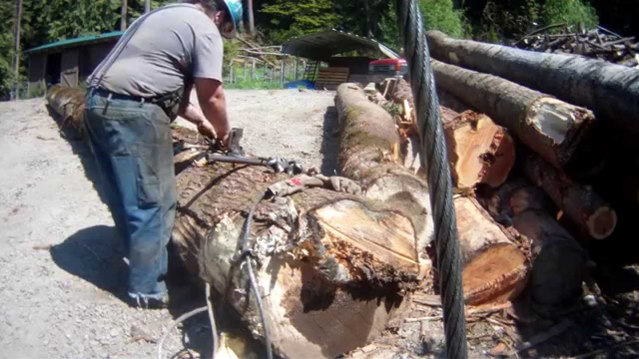 reusable ferrule skidder winch - YouTube