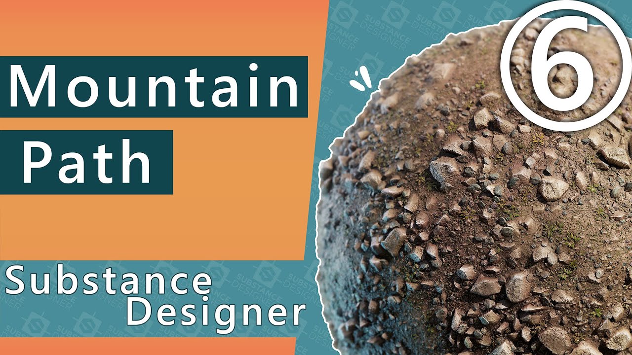 Substance Designer - Mountain Path Tutorial Part 6: Plant Layering ...