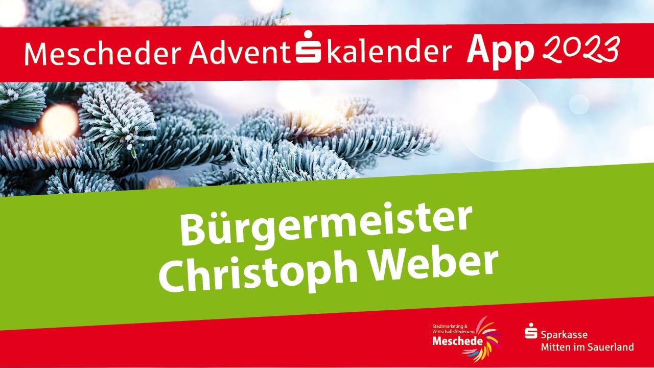 Weber Adventskalender 2023