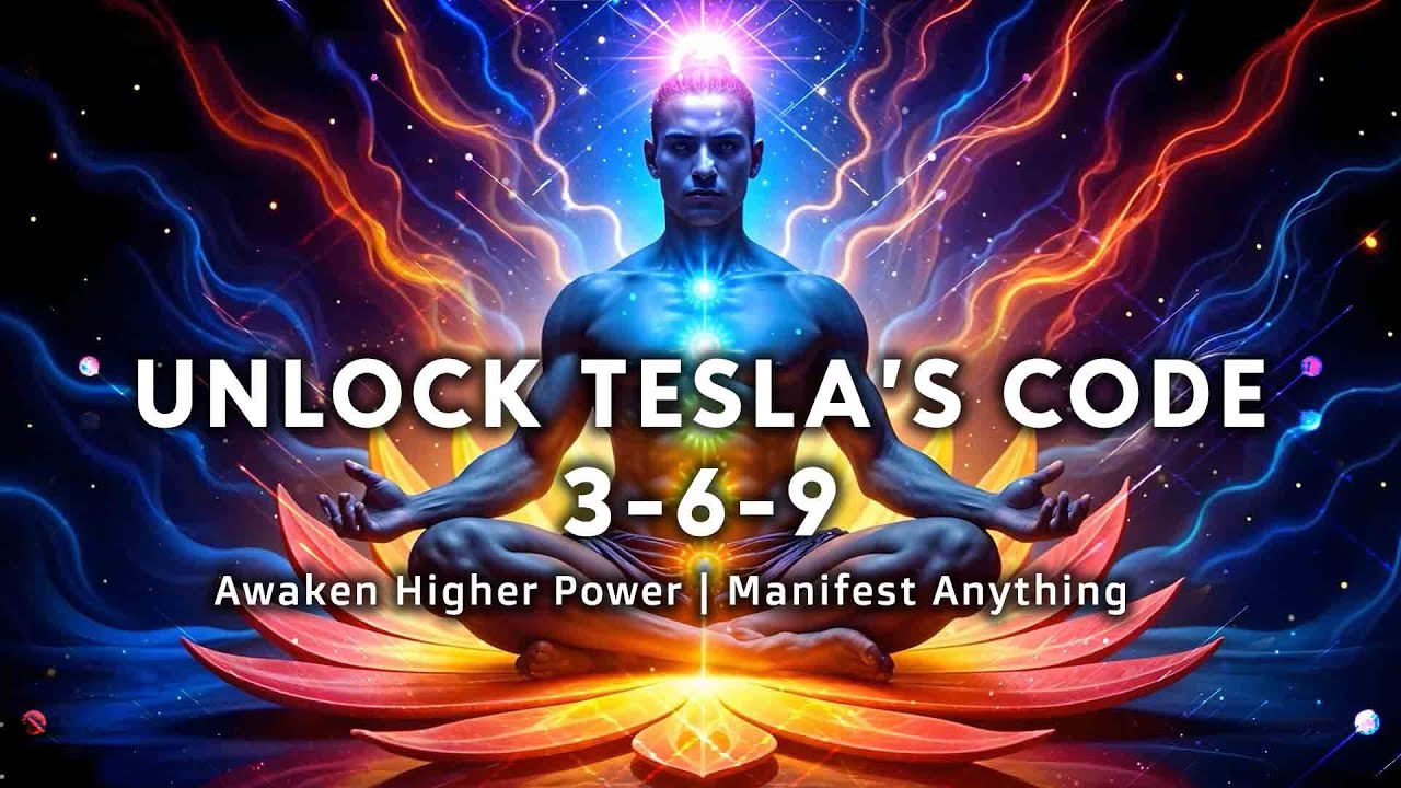 Nikola Tesla 3-6-9 Code: 369Hz Frequency | Negative Energy Removal ...