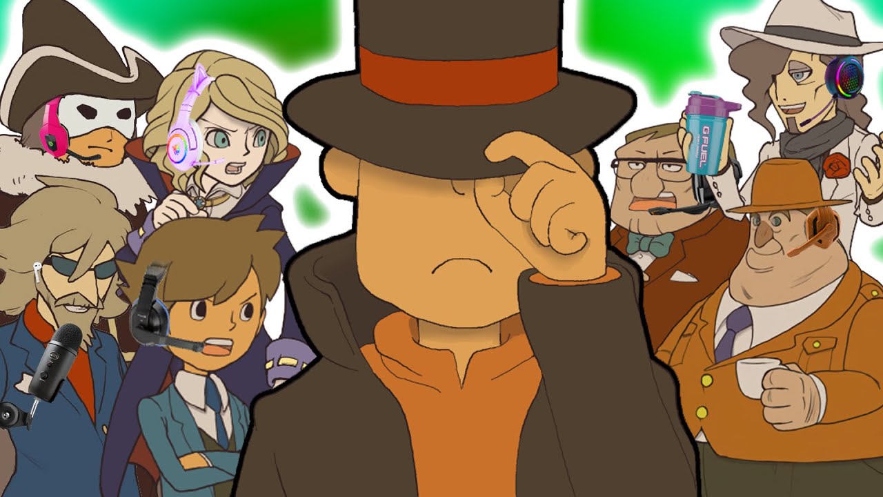The Layton Villains Play Minecraft - YouTube