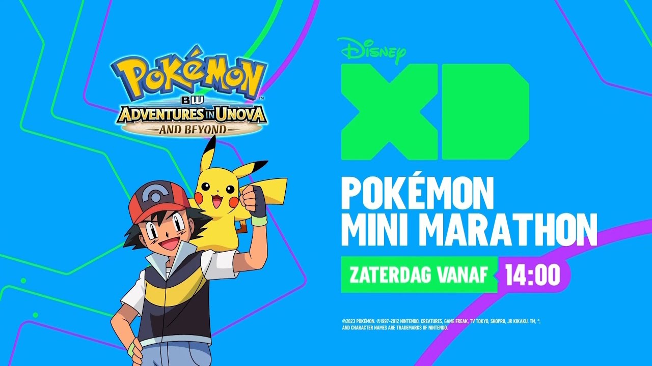 Disney XD Netherlands - Pokémon Mini Marathon - Promo (May 2023) - YouTube