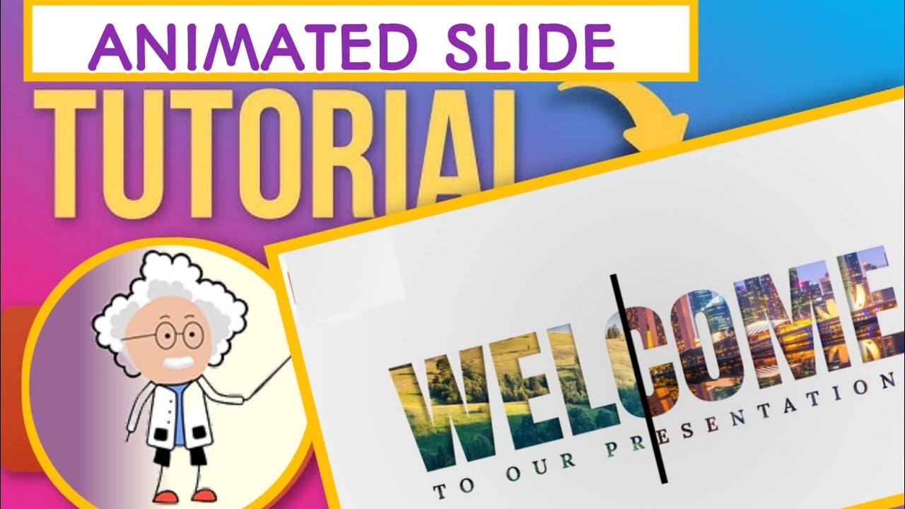 Create Welcome Animated Slide in PowerPoint |Animation Tips and Tricks ...