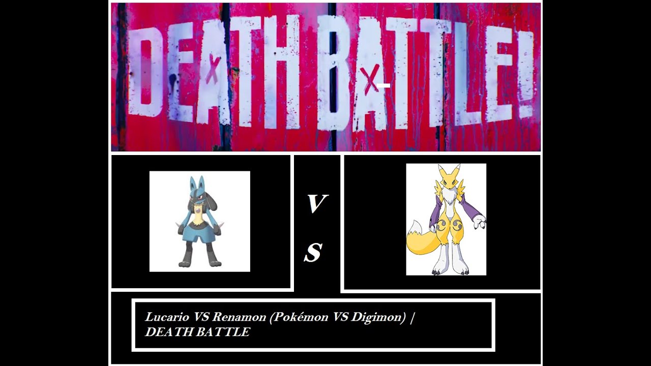 Lucario VS Renamon (Pokémon VS Digimon) | DEATH BATTLE - Reaction ...