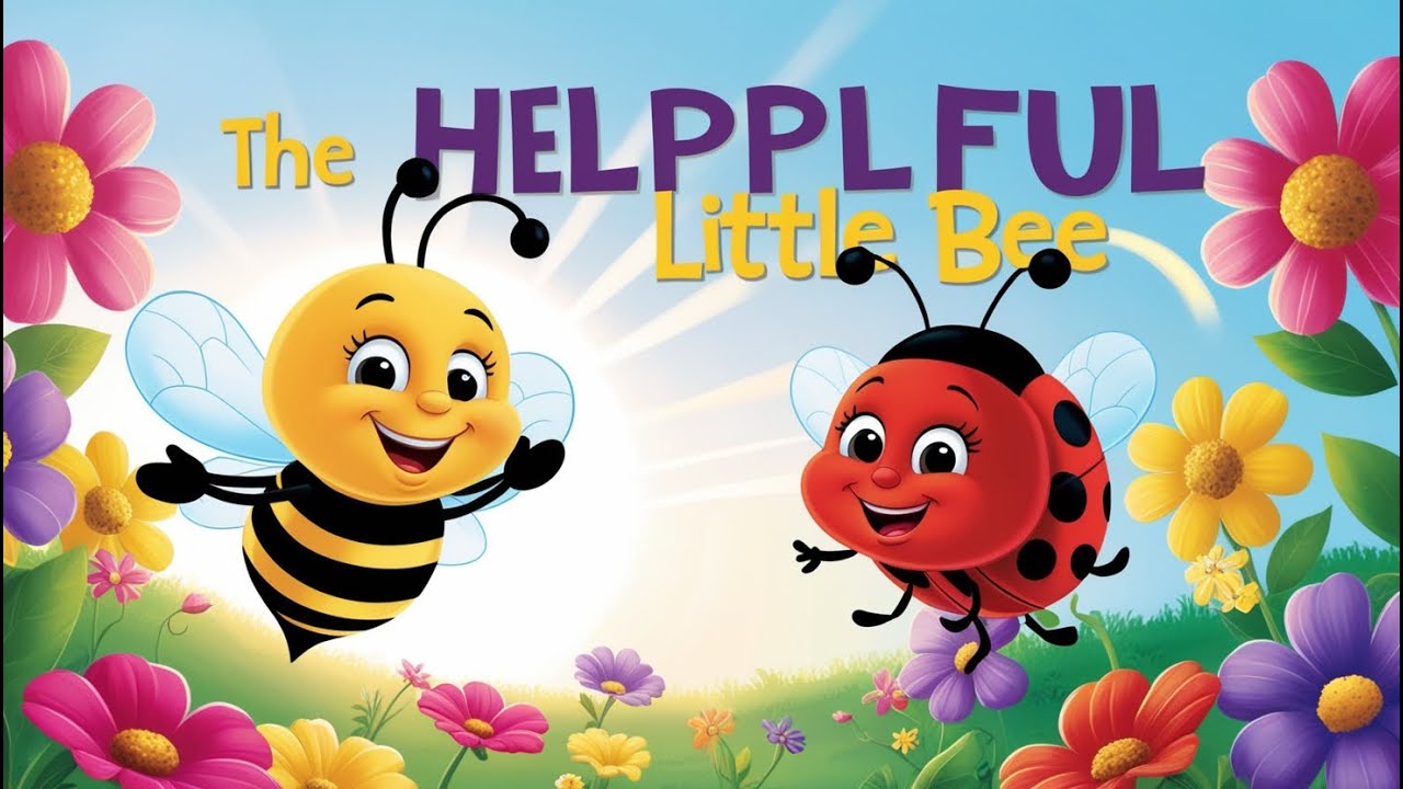 "The Helpful Little Bee | A Fun Kids Story About Helping Others" - YouTube